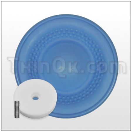 Diaphragms > PTFE > Diaphragm (T801801-89BG) PTFE BONDED - AODD Pump Pa